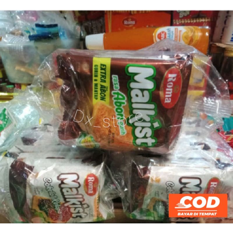 Jual Roma Malkist original/malkis abon/malkis coklat/malkis Coklat ...