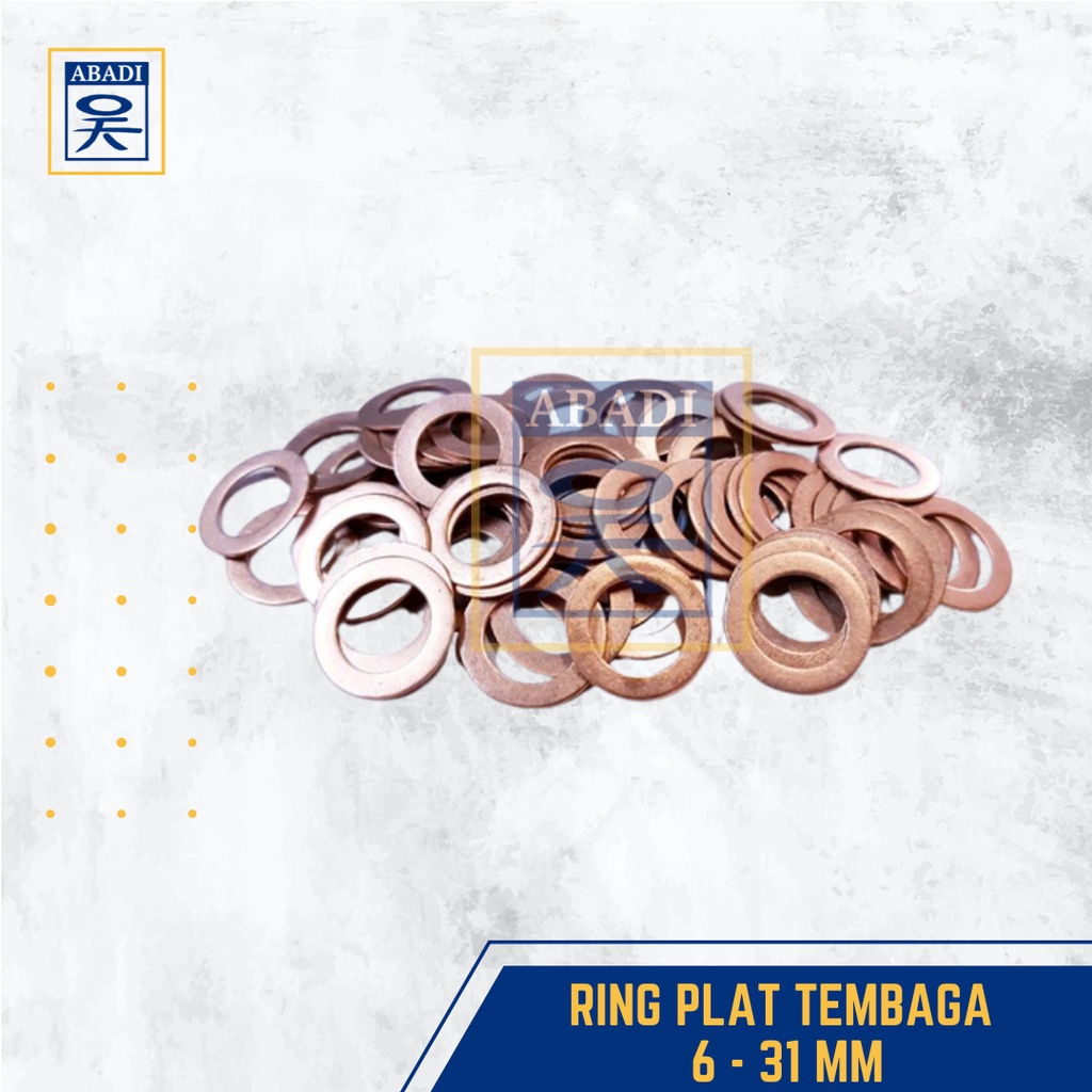 Jual RING PLAT TEMBAGA 6 - 31 MM | Shopee Indonesia