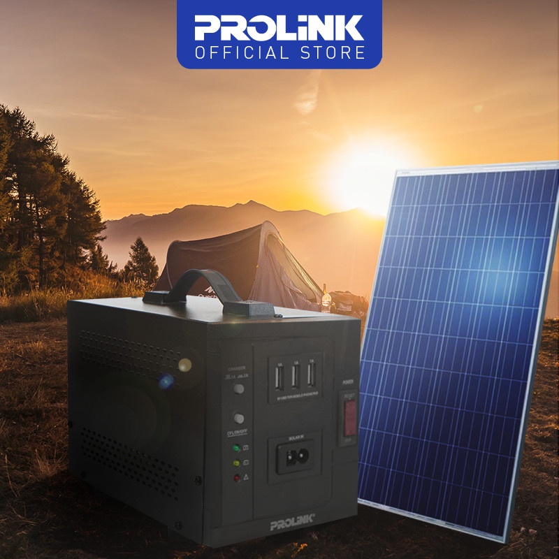 Jual PROLiNK 24W Portable Solar Inverter Unit + Solar Panel PPS70 ...