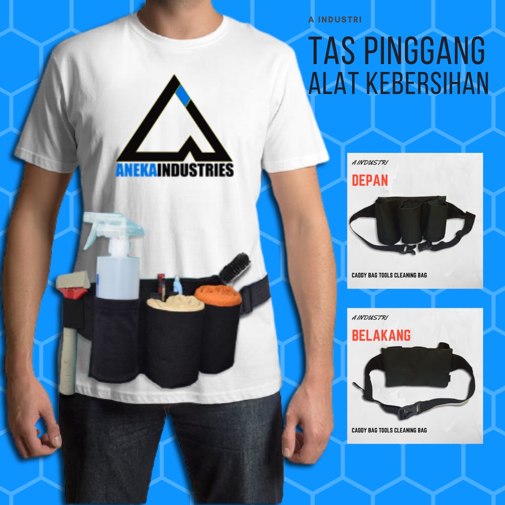Jual Tas Pinggang Cleaning Service Perlengkapan Alat Kebersihan Office ...