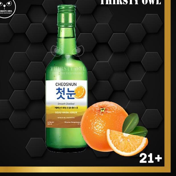 Jual Cheosnun Soju Orange Smooth 360ml | Shopee Indonesia