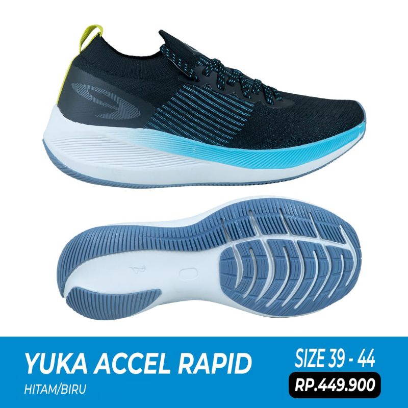 Jual Sepatu Olahraga Original 910 NINETEN YUKA ACCEL RAPID Sepatu Lari ...