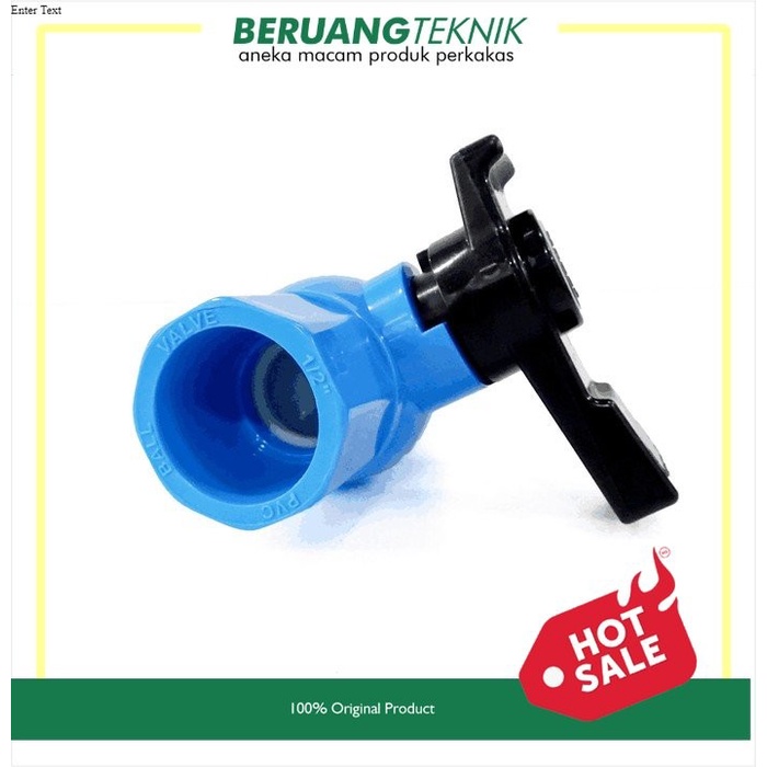 Jual TORA Ball Valve UPVC Octagonal 1/2 Inch - Stop Kran Air | Shopee ...