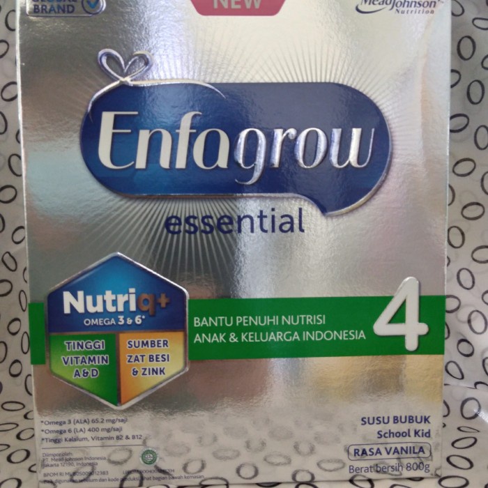 Jual SUSU ENFAGROW 4 ESSENTIAL 800Gram | Shopee Indonesia