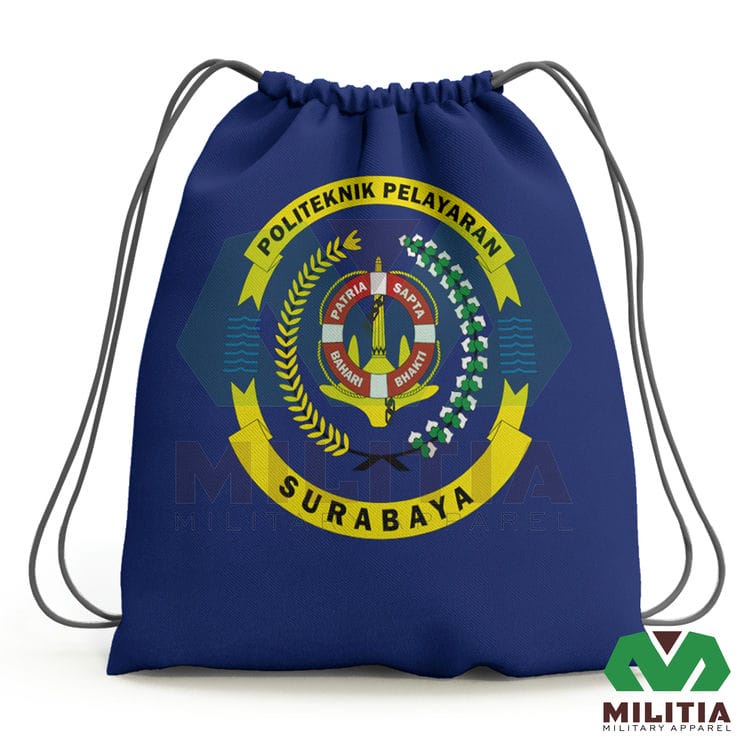 Jual Tas Serut Ransel PIP SURABAYA - Biru | Shopee Indonesia