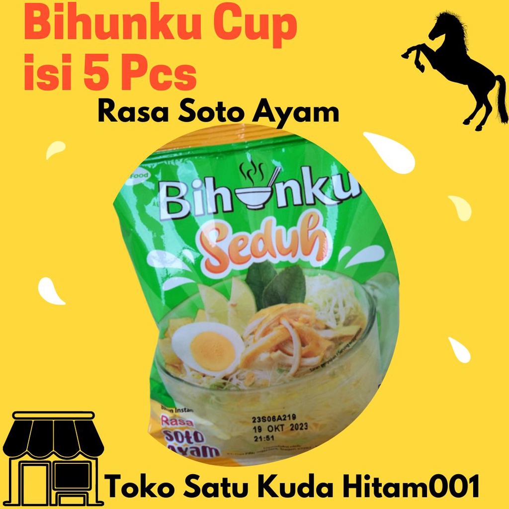 Jual BIhun Kemasan Cup Rasa Soto Ayam isi 5 Pcs | Shopee Indonesia