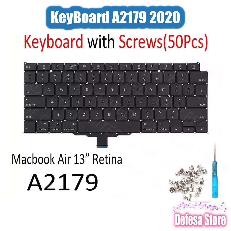 Jual Keyboard MacBook Air Retina 13" A2179 2020 US | Shopee Indonesia