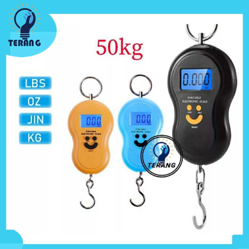 Jual Timbangan Gantung Digital Scale Portable Elektronik / Timbangan ...