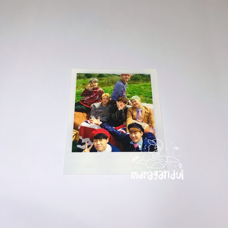 Jual PC PHOTOCARD POLARAID YOUNG FOREVER BTS GROUP GRUP OT7 | Shopee ...