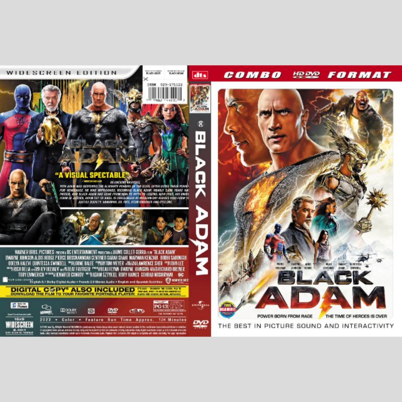 Jual Kaset Film BLACK ADAM (2022) | Shopee Indonesia
