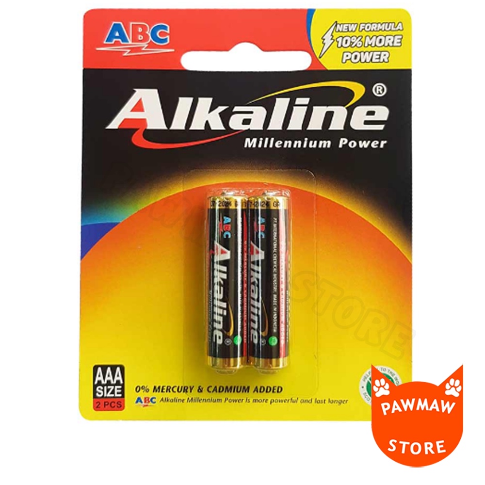Jual Batu BATERAI ABC ALKALINE AAA/A3 ( set ) | Shopee Indonesia