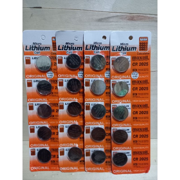 Jual BATERAI JAM TANGAN KODE CR 2025 MURAH | Shopee Indonesia