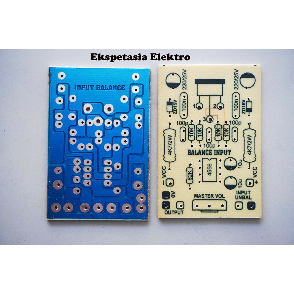 Jual PCB Input Balance Mono Semi Fiber / 2 pcs | Shopee Indonesia