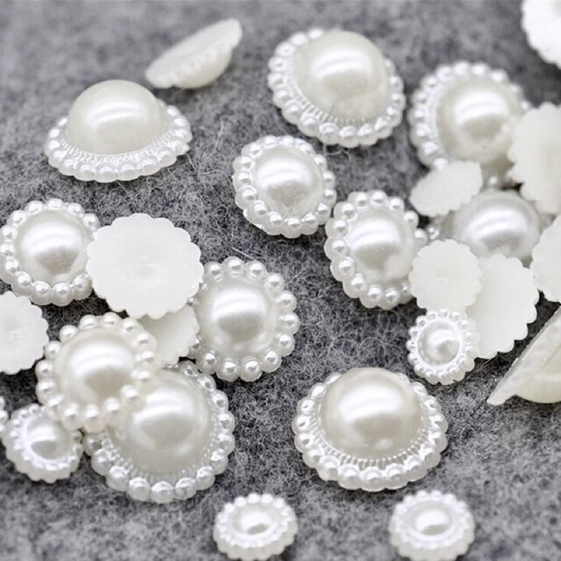 Jual 22gram Mutbel Berry 12mm 14mm 16mm 20mm - Mutiara Belah - Manik ...