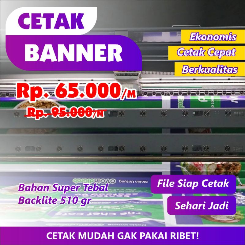 Jual Cetak Banner Super Tebal Flexi Backlite 510gr | Cetak Spanduk ... Jual Cetak Banner Super Tebal Flexi Backlite 510gr | Cetak Spanduk ...