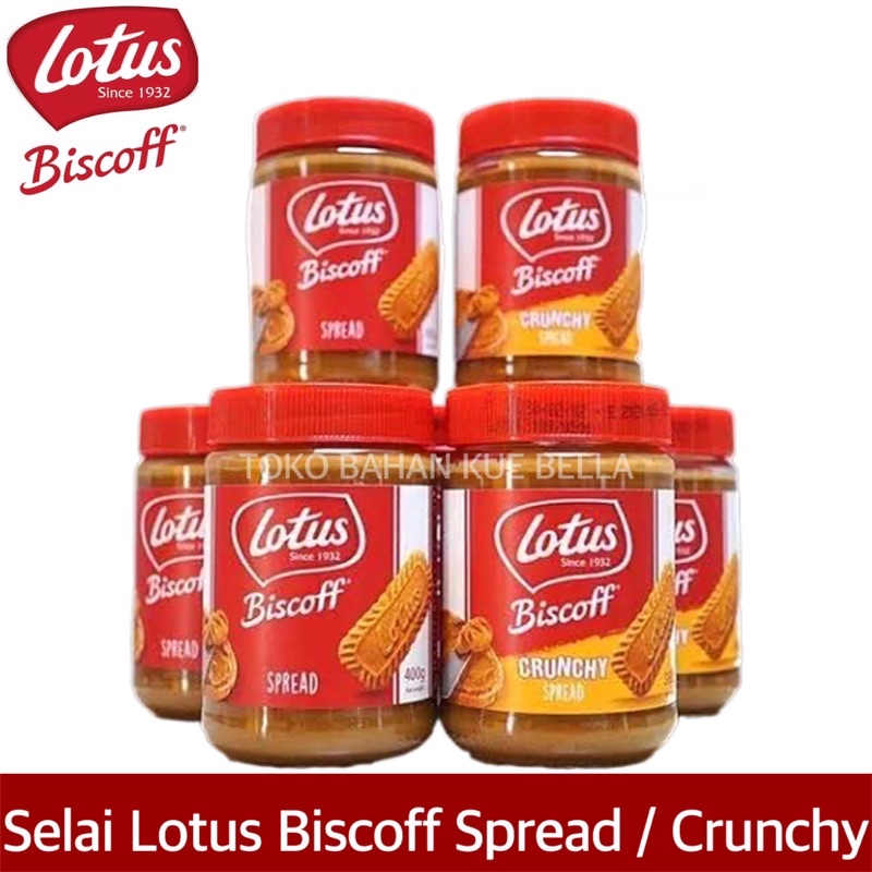 Jual SELAI Lotus Biscoff SPREAD / CRUNCHY 380gr - Speculoos | Shopee ...