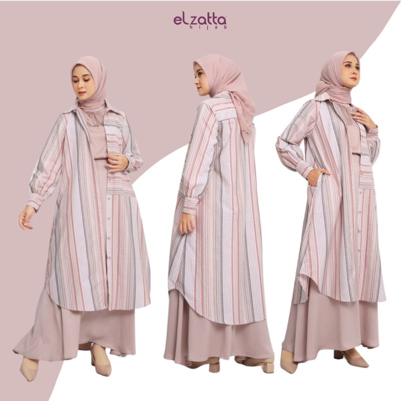 Jual [ ORIGINAL ] ELZATTA SARIMBIT MAHATMA COUPLE KELUARGA GAMIS KATUN ...