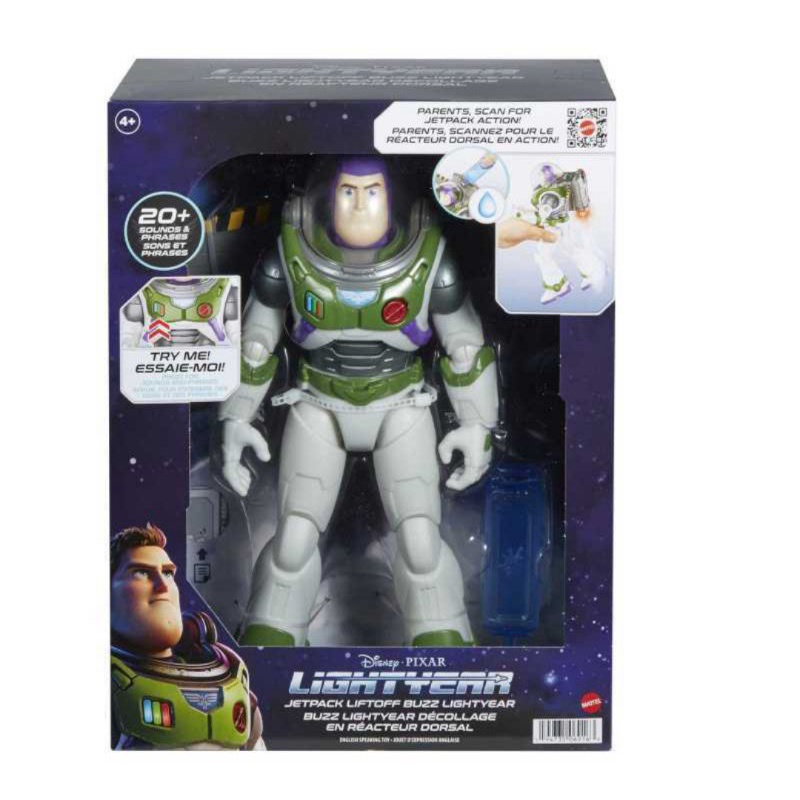Jual Disney Pixar Lightyear Jetpack Liftoff Buzz Lightyear Figure ...
