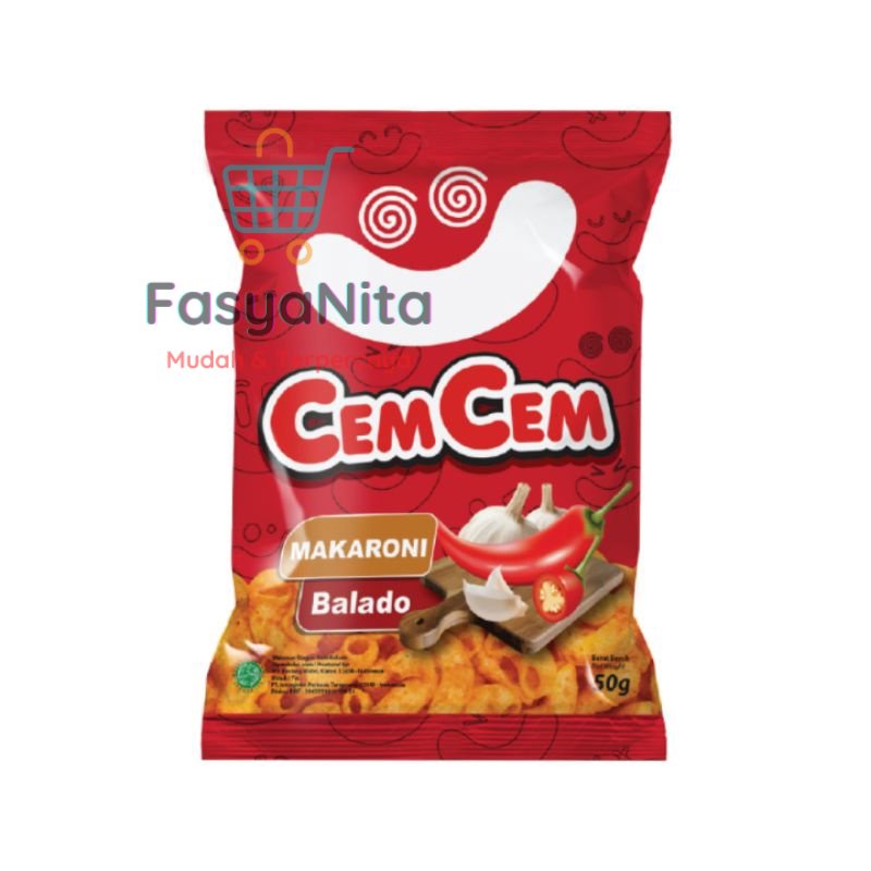 Jual CEM-CEM Aneka Cemilan Pilus Makaroni Cazva Pop Corn stick hollow ...