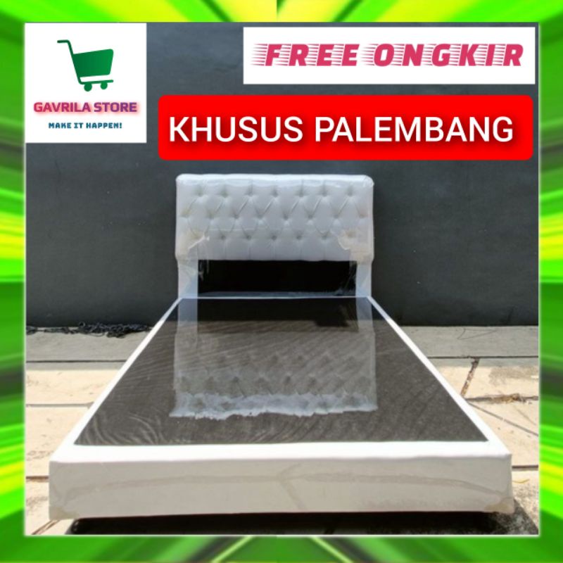 Jual KHUSUS PALEMBANG DIPAN DAN SANDARAN SPRINGBED SPRING BED | Shopee Indonesia