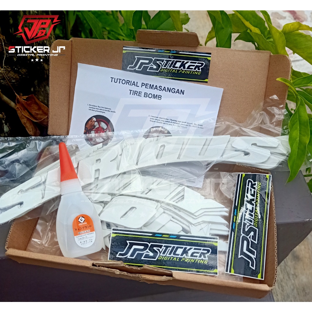 Jual Sticker Ban / Font Ban / Tire Bomb / 3D stiker ban Why So Seriouse ...