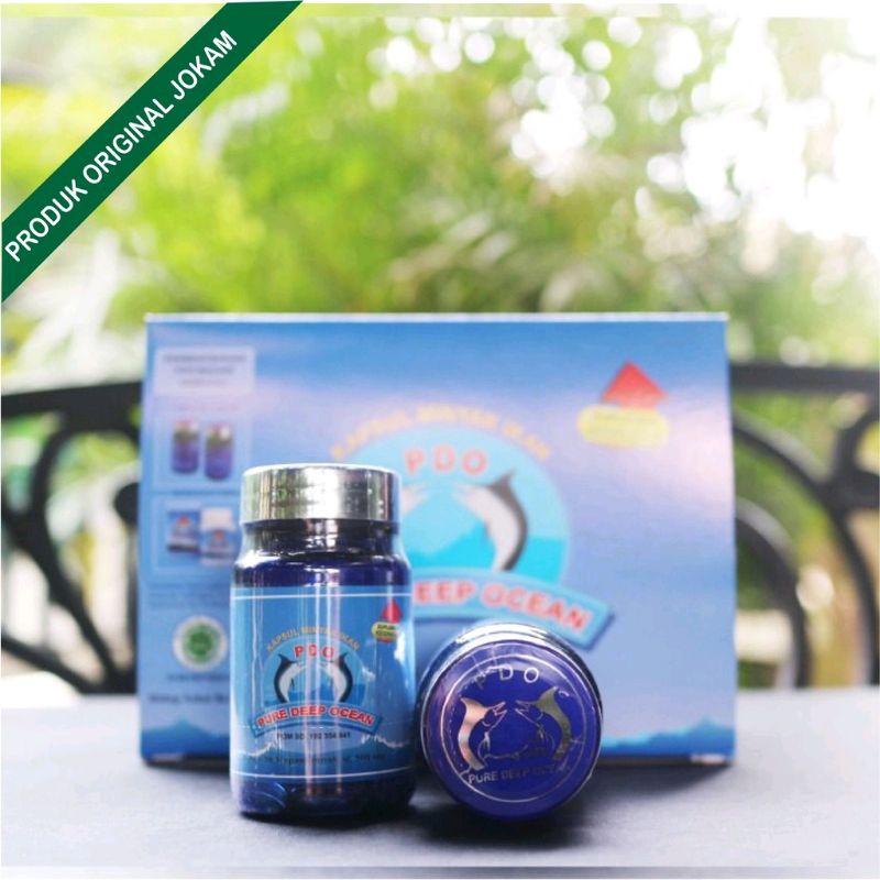 Jual PDO (Pure Deep Ocean) 1 Lusin / Minyak Ikan PDO Lusinan =12 botol ...