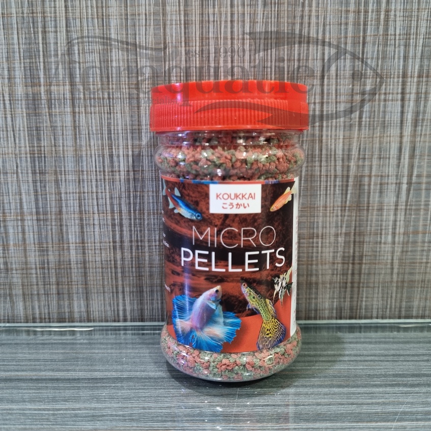 Jual KOUKKAI MICRO PELLETS 85GR PAKAN PELET MAKANAN IKAN HIAS KECIL ...