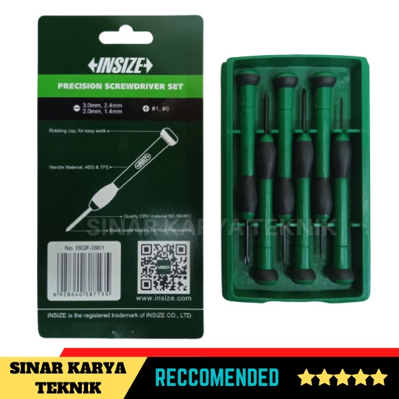Jual Jual Promo Insize Obeng Presisi Set - Precision Screwdriver Set 6 Pcs Gilaa!!! | Shopee ...