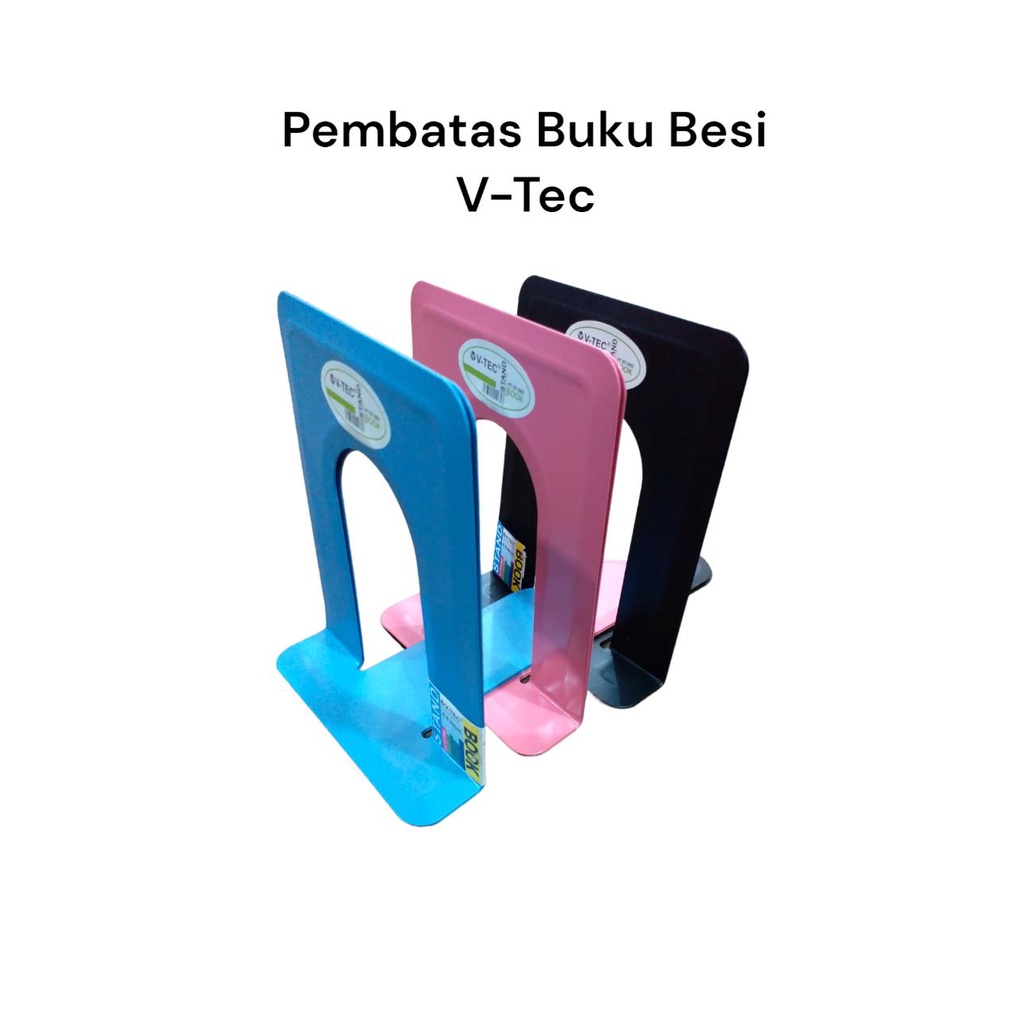 Jual Pembatas Buku Besi V-TEC | Shopee Indonesia