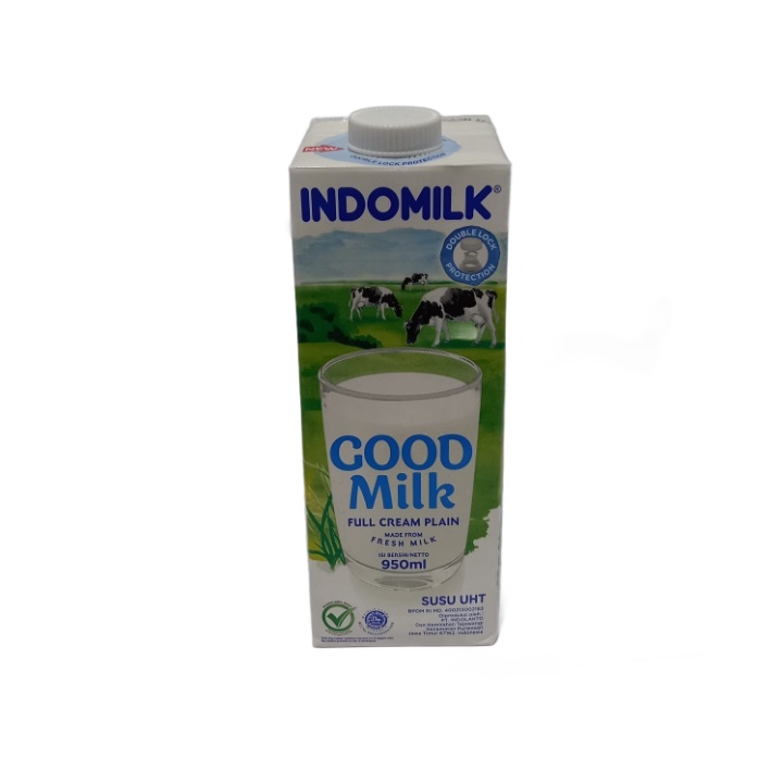 Jual INDOMILK UHT GOOD MILK FULL CR 950ML | Shopee Indonesia