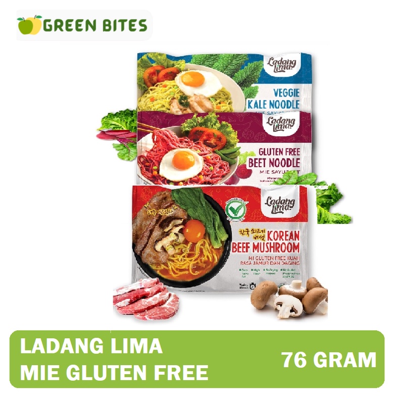 Jual Ladang Lima MIe Gluten Free 76 gram | Shopee Indonesia