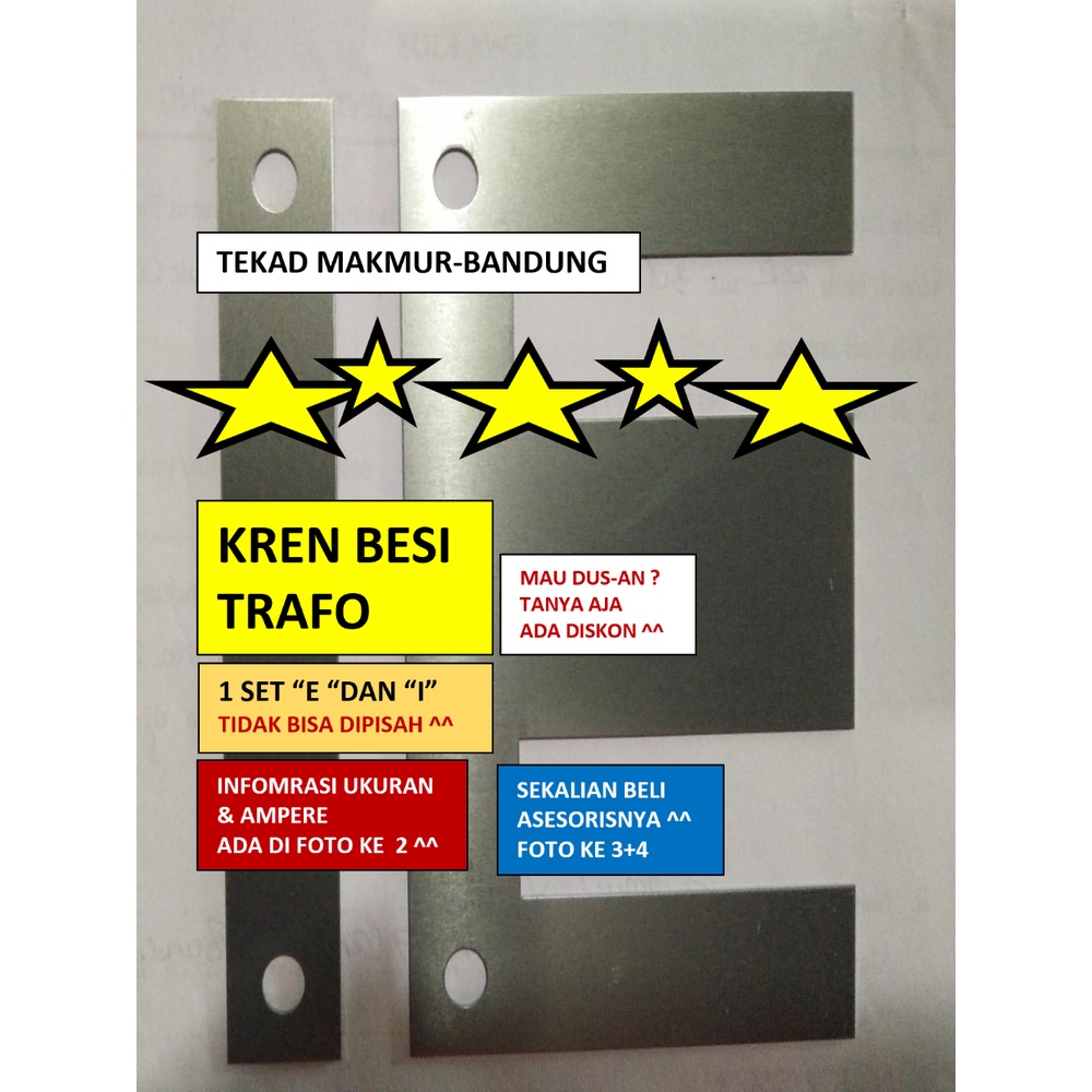 Jual Besi Inti Trafo 9.6-57 - Kren Trafo a | Shopee Indonesia