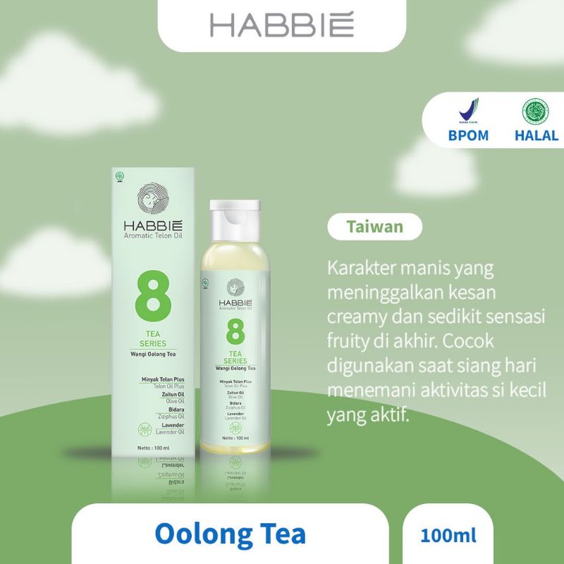 Jual Habbie Minyak Telon (Tea Series) 100 ml/Black Tea/Minyak Telon ...