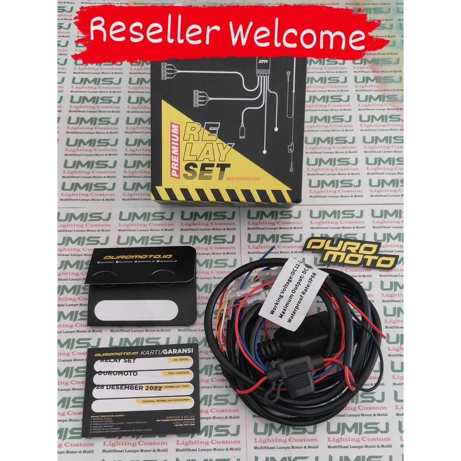Jual Kabel Relay Set Duromoto | Shopee Indonesia