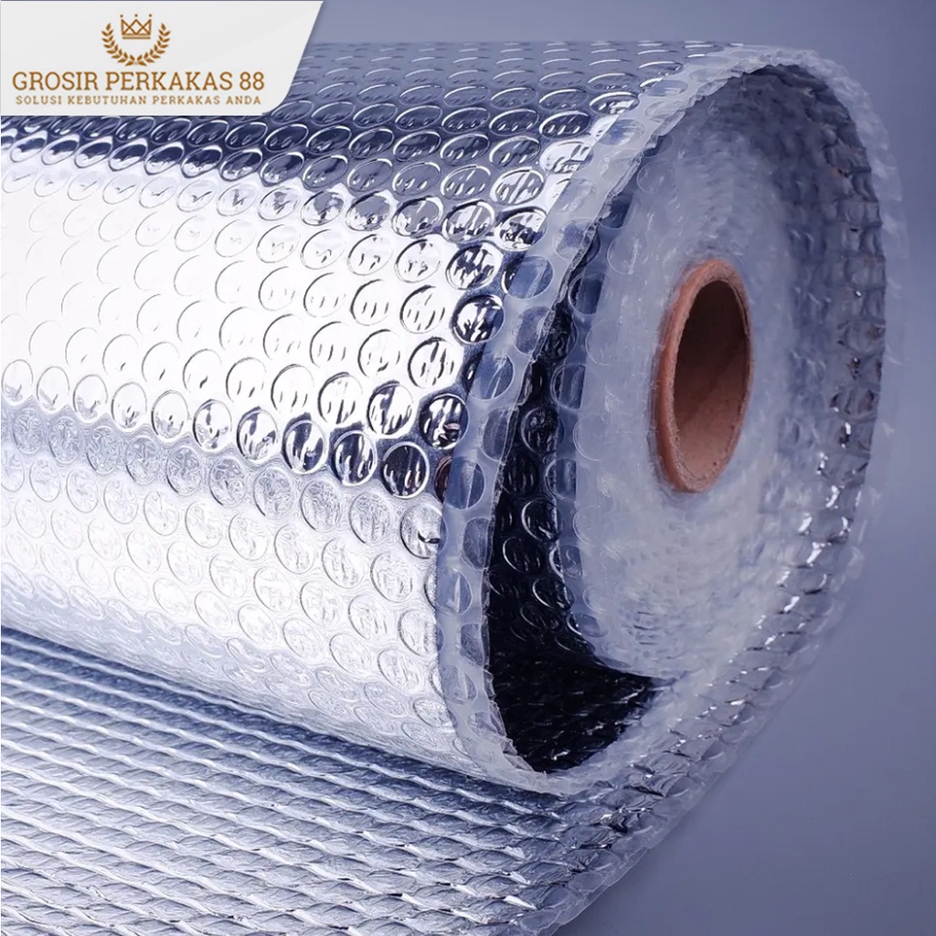 Jual Aluminium Bubble Foil Peredam Panas Atap Rumah | Shopee Indonesia