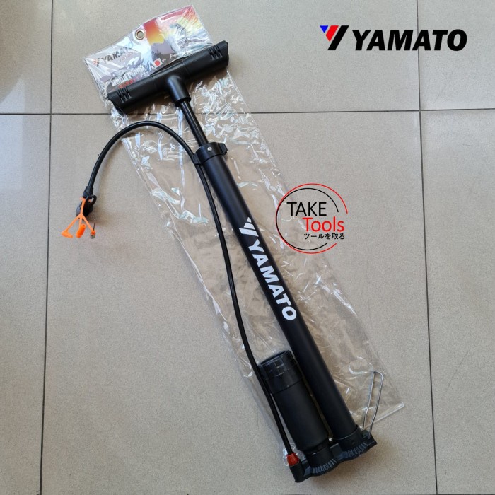 Jual Angin Pompa Tabung Meter Hitam Yamato Panjang 60 Cm / Pompa Angin ...