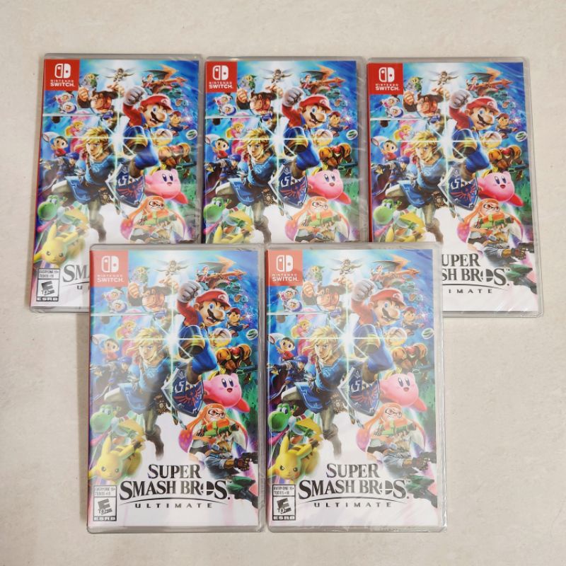 Jual Super Smash Bros Ultimate SSBU Nintendo Switch Kaset | Shopee ...