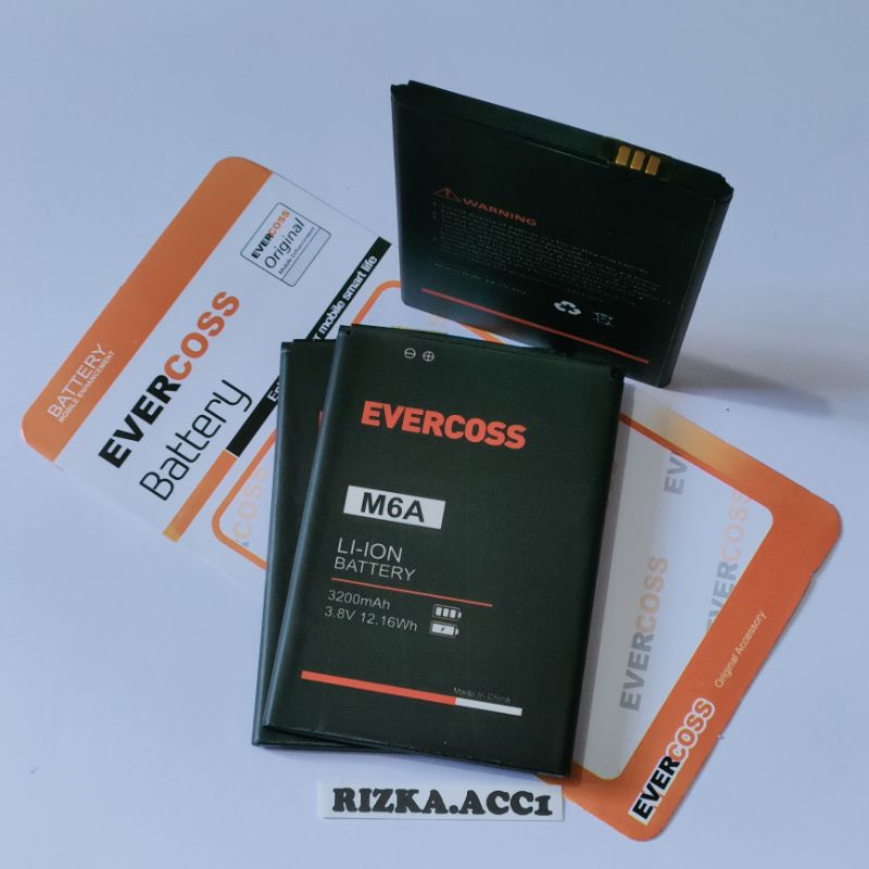 Jual Baterai Batre Hp Evercross Cross M6A M 6A 3200mAh Original Battery Batrai Hp | Shopee Indonesia