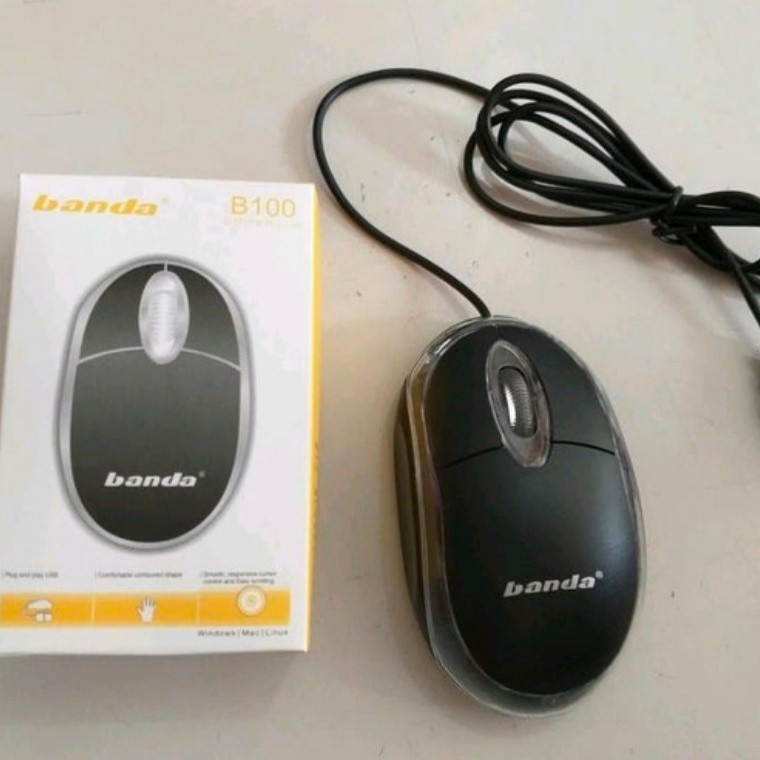 Jual Mouse USB Banda B100 | Shopee Indonesia