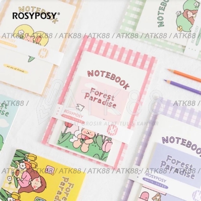 Jual Diary Notebook Diary Lucu Buy 1 Get 3 - Rosy Posy Buku Catatan ...