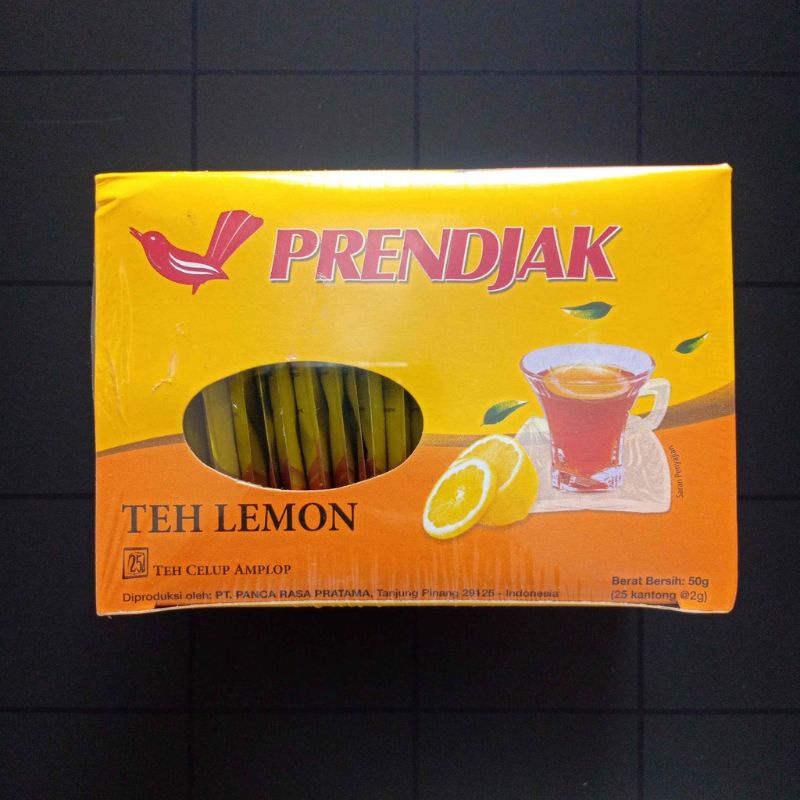 Jual Teh prendjak teh celup lemon AMPLOP 25 s | Shopee Indonesia