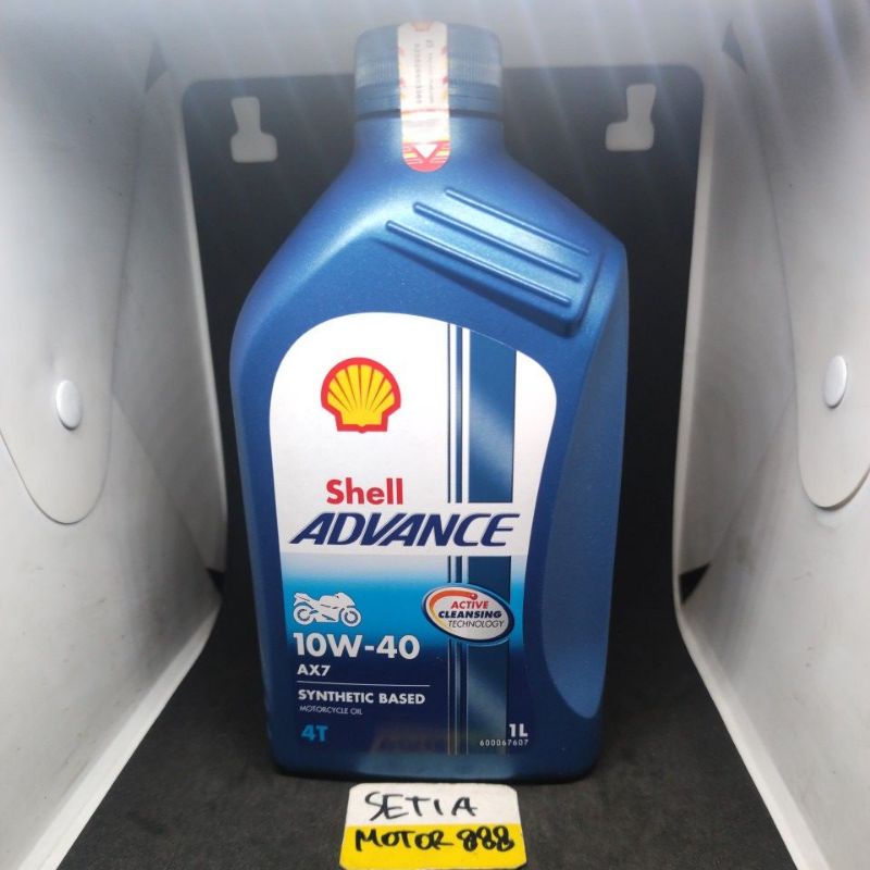 Jual Oli Shell AX7 ADVANCE MATIC 10W-40 MANUAL 10W-40 1 LITER (Dijamin ...
