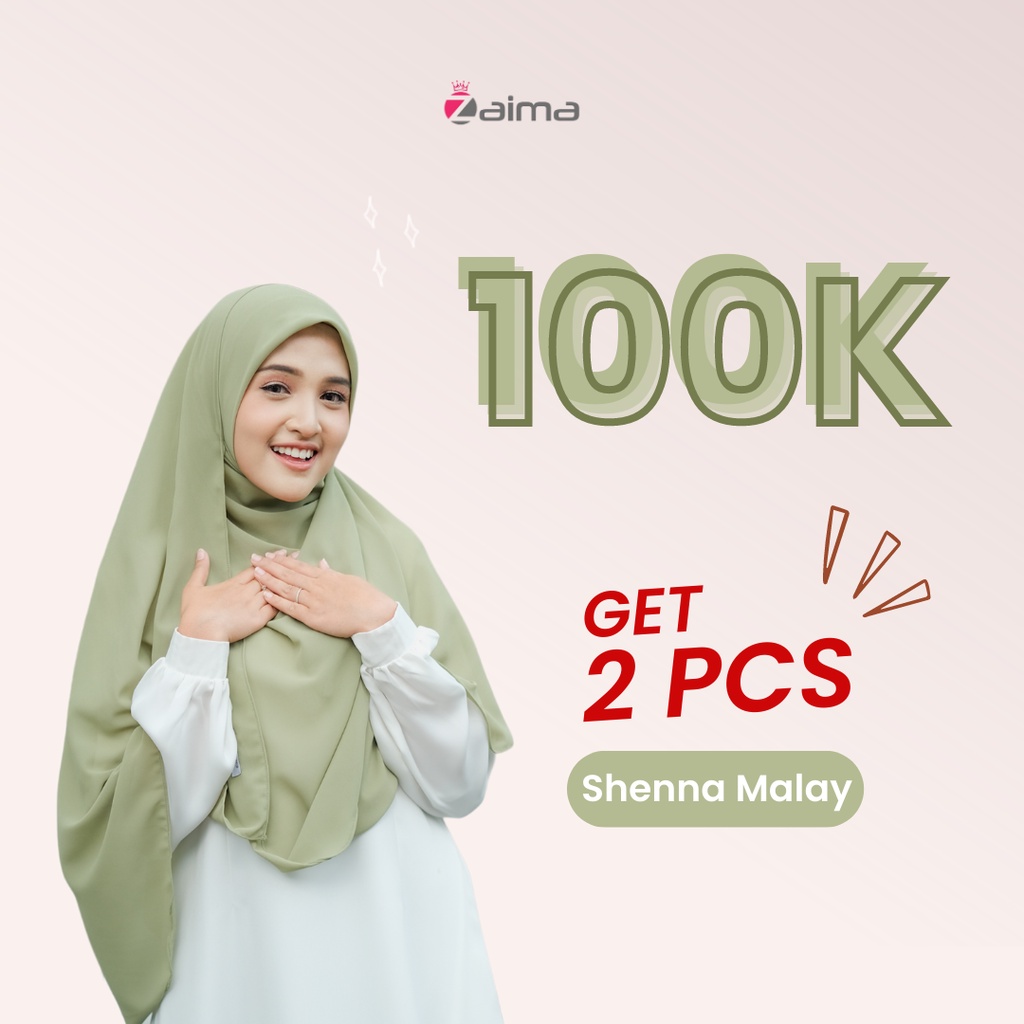 Jual BUNDLING PROMO Pashmina SHENNA Malay Shawl | Shopee Indonesia