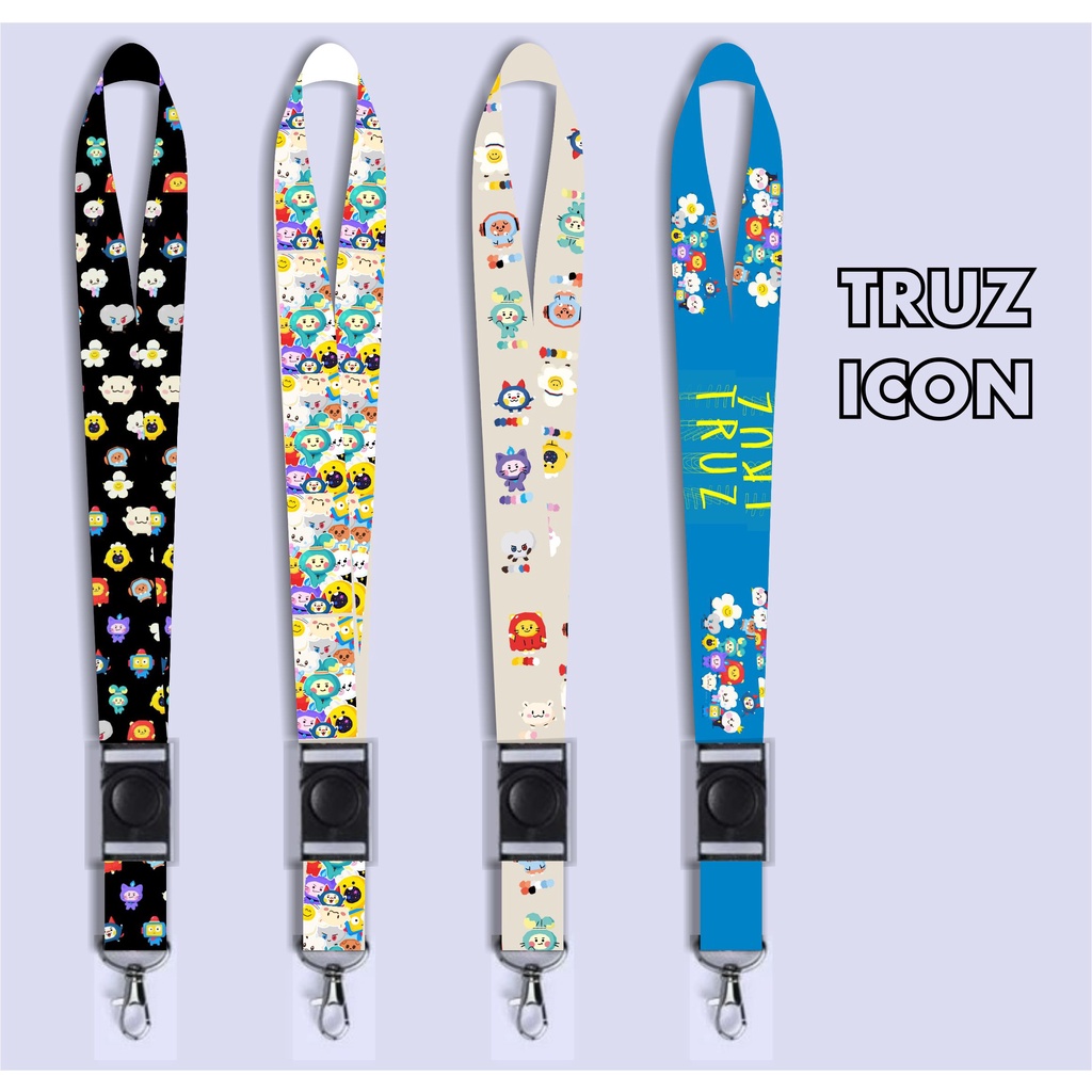 Jual TRUZ ICON Strap Lanyard Panjang Keychain Tali ID Card | Shopee ...