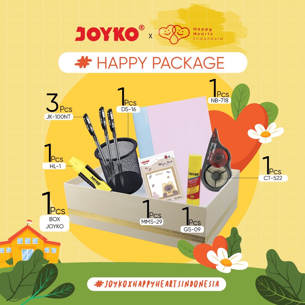 Jual Charity Happy Package Joyko | Shopee Indonesia