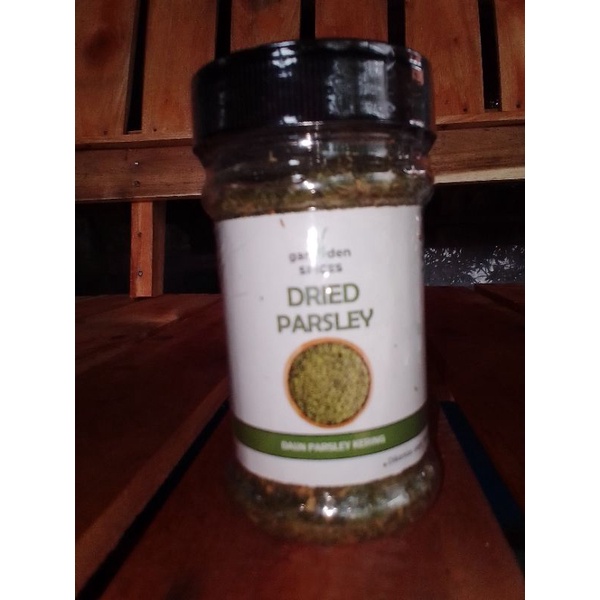 Jual Dried Parsley Atau Peterseli Kering Kemasan Botol 20 gram | Shopee ...