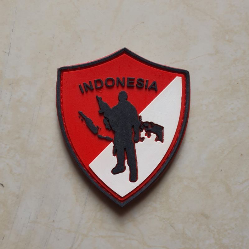 Jual patch rubber logo tni ad - ekapaksi - tni au - tni al - kostrad ...