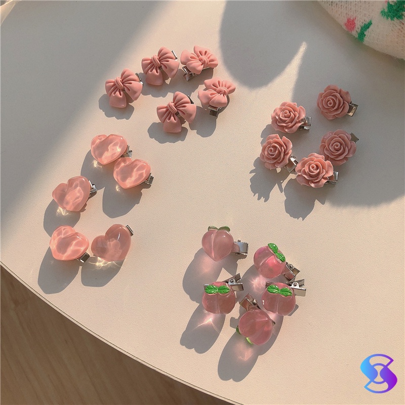 Jual 1pcs SET JEPIT RAMBUT GAYA KOREA / JEPITAN RAMBUT KOREAN STYLE ...