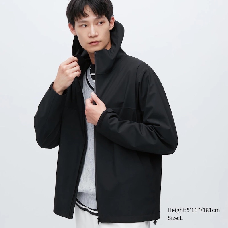 Jual Uniqlo blocktech jaket parka new original | Shopee Indonesia