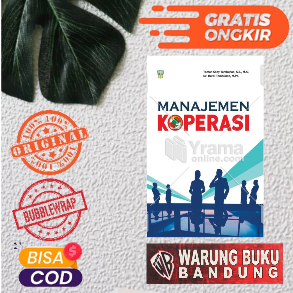 Jual BUKU MANAJEMEN KOPERASI - Toman Sony Tambunan | Shopee Indonesia
